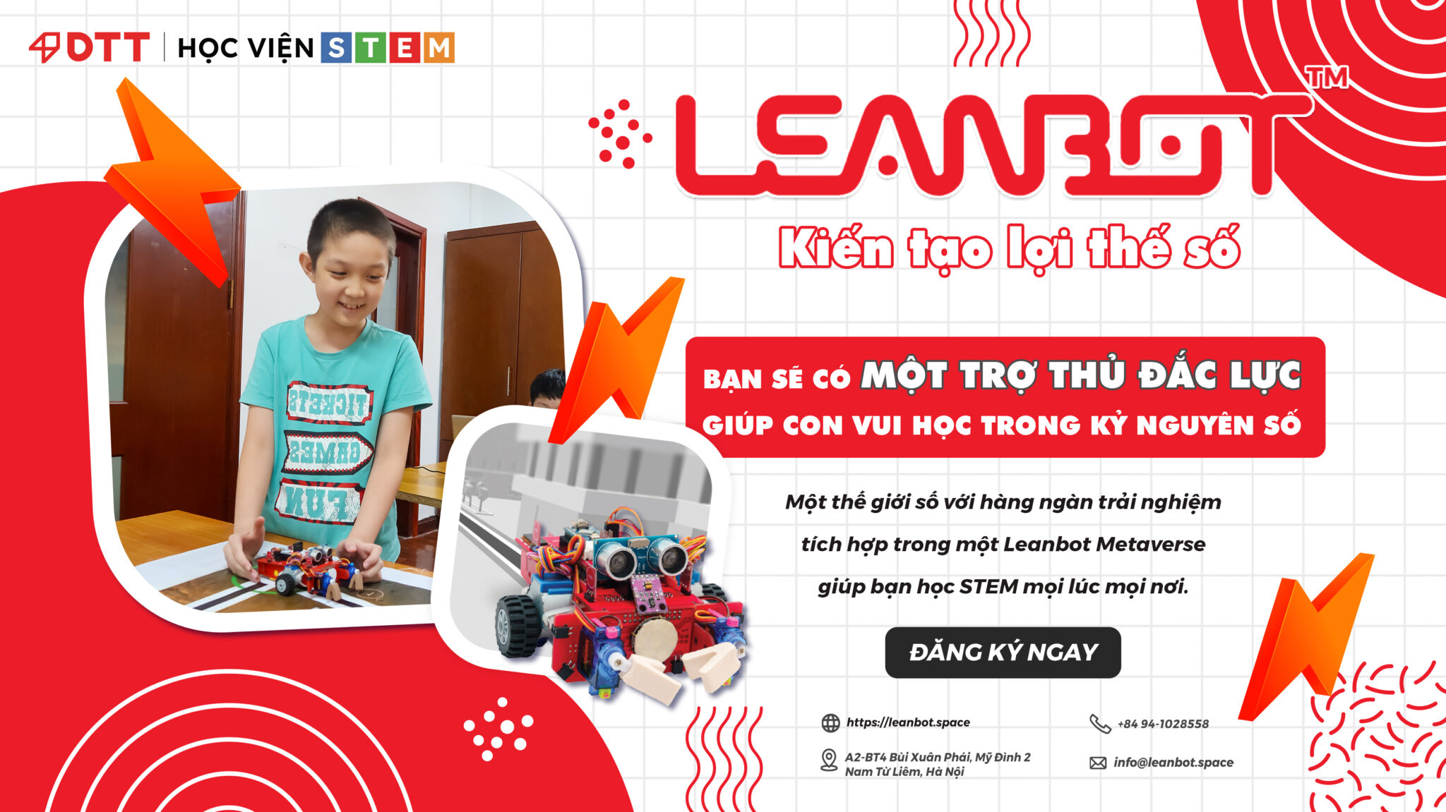 LEANBOT Metaverse : Hiện thực hóa ngay ước mở của con bạn trong kỷ ...